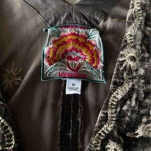 Johnny Was | Tops | Johnny Was Velvet Embroidered Tunic | Poshmark